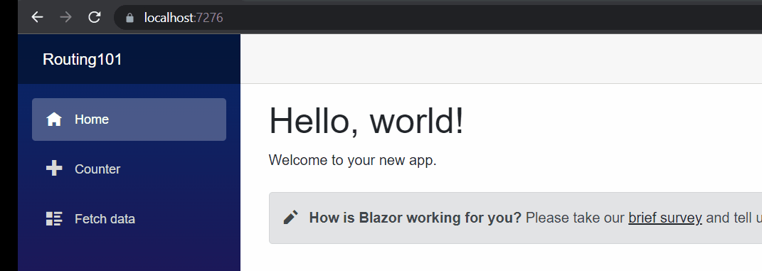 Routing In Blazor